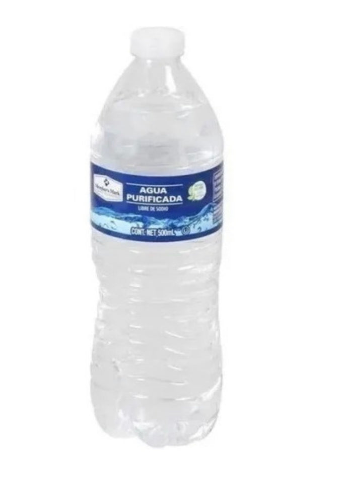 Agua purificada Members Mark 500ml - 1 pza – FastcoMx